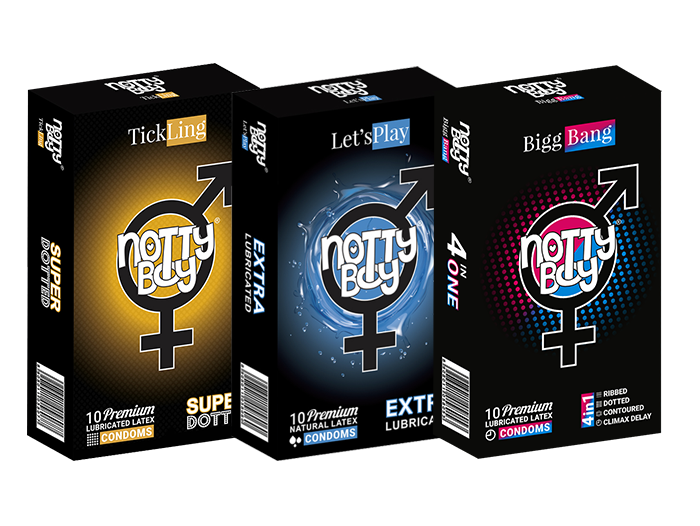 NottyBoy® Official Brand Store | Condoms & Delay Spray | Order Online